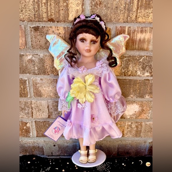 Toys | J Misa Collection Porcelain Fairy Butterfly Doll | Poshmark